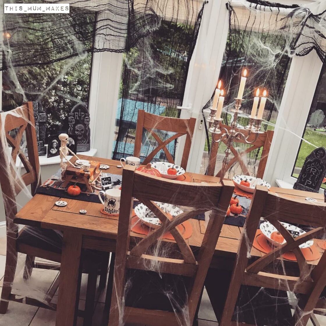 Dress a dining table for Halloween | The Oak Furnitureland Blog