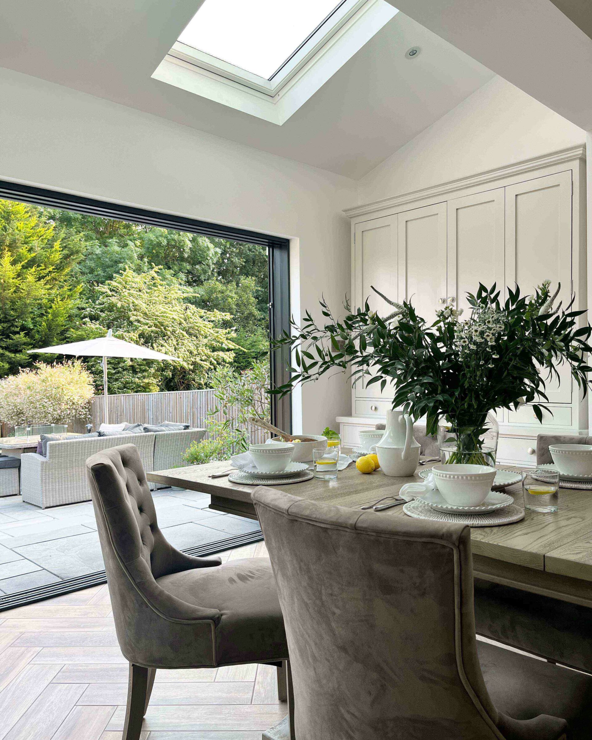 Summer dining indoors | The Oak Furnitureland Blog