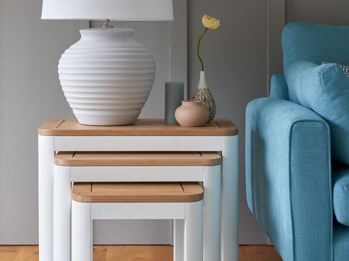 How to use a nest of tables | The Oak Furnitureland Blog