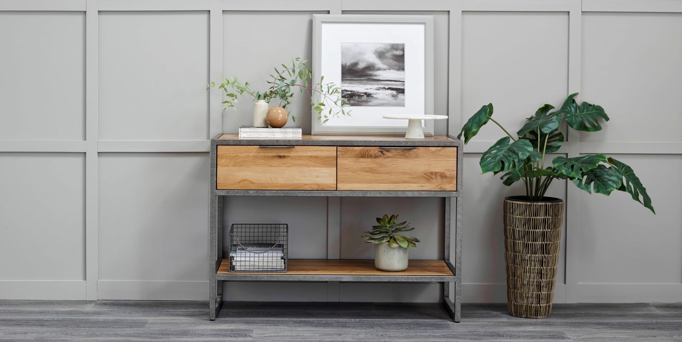 How to style a console table | The Oak Furnitureland Blog