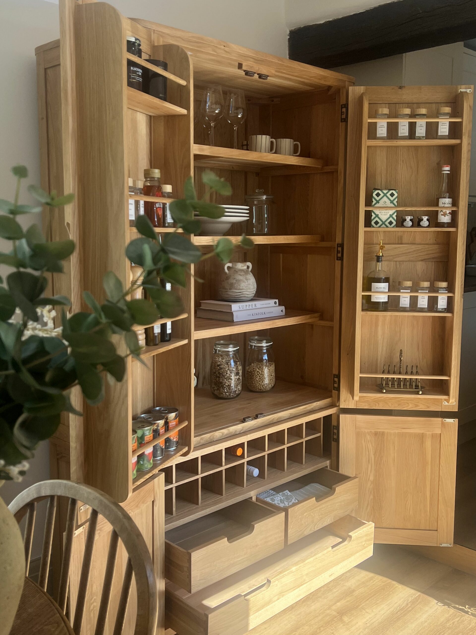Kitchen larder ideas | The Oak Furnitureland Blog