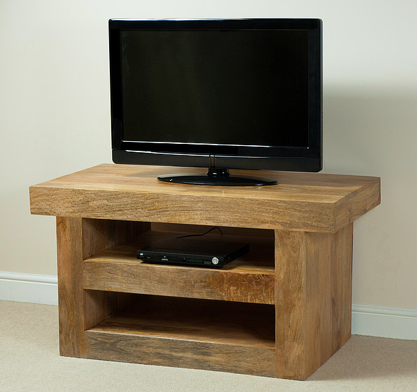 Mantis Light Natural Solid Mango Tv Cabinet – Realpedia