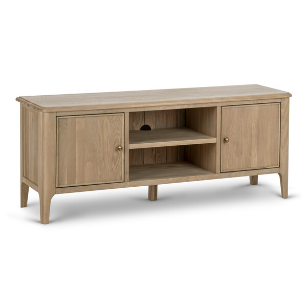 SPO005 Natural Oak and Painted TV Cabinets - Large TV Unit - Spot Range ...
