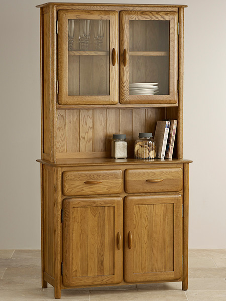 Osaka Rustic Solid Oak Small Dresser | Taglounge