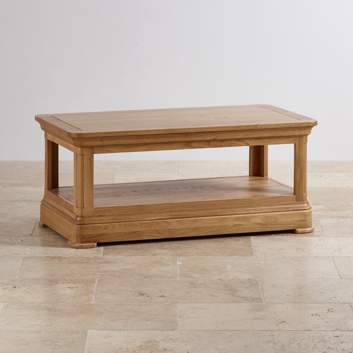 Canterbury Coffee Table | Natural Solid Oak | Oak Furniture Land