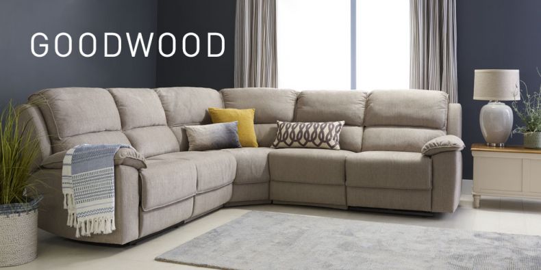 Goodwood Fabric Modular Sofas Oak Furnitureland